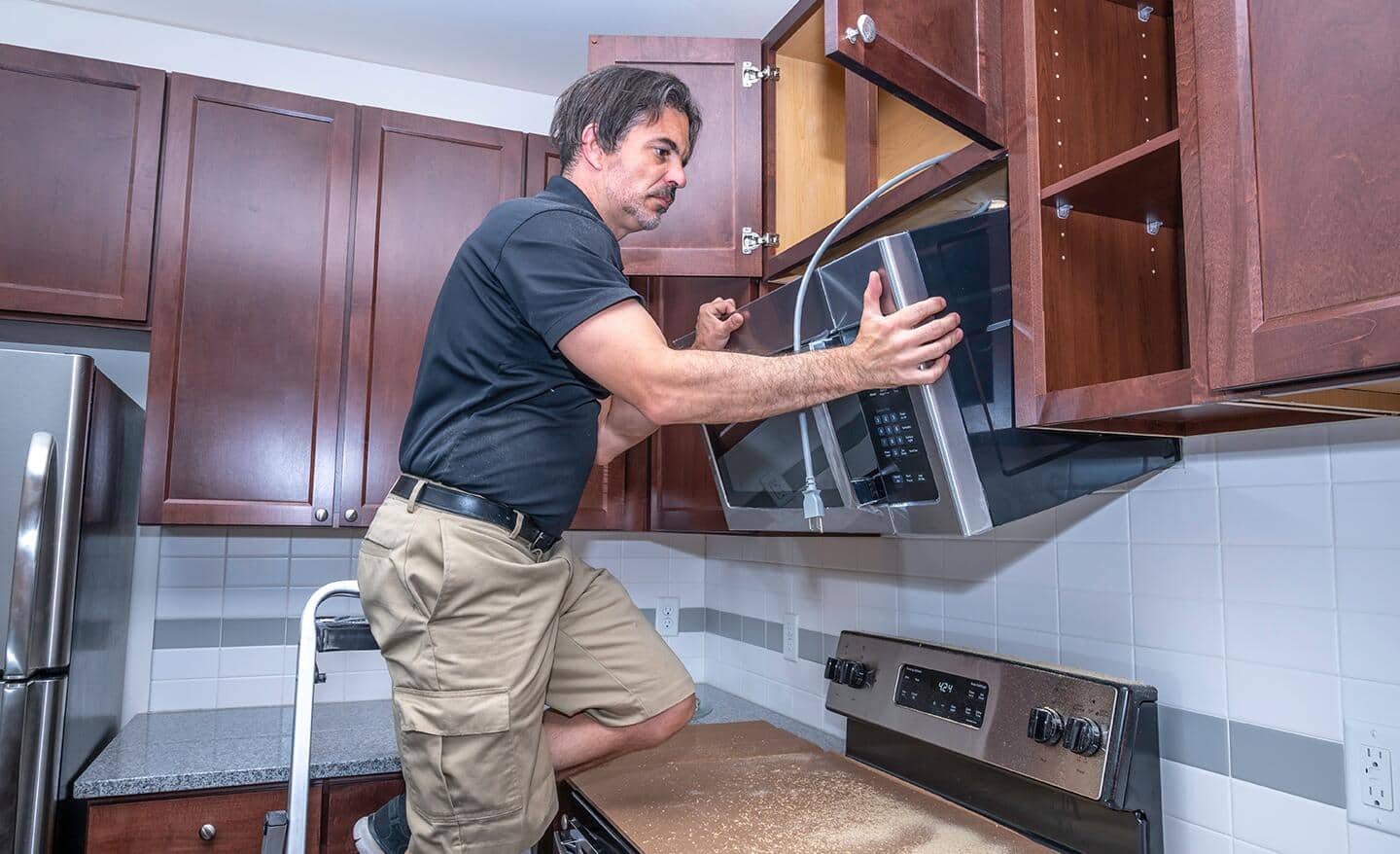 How to Install an Over-the-Range Microwave - The Home Depot